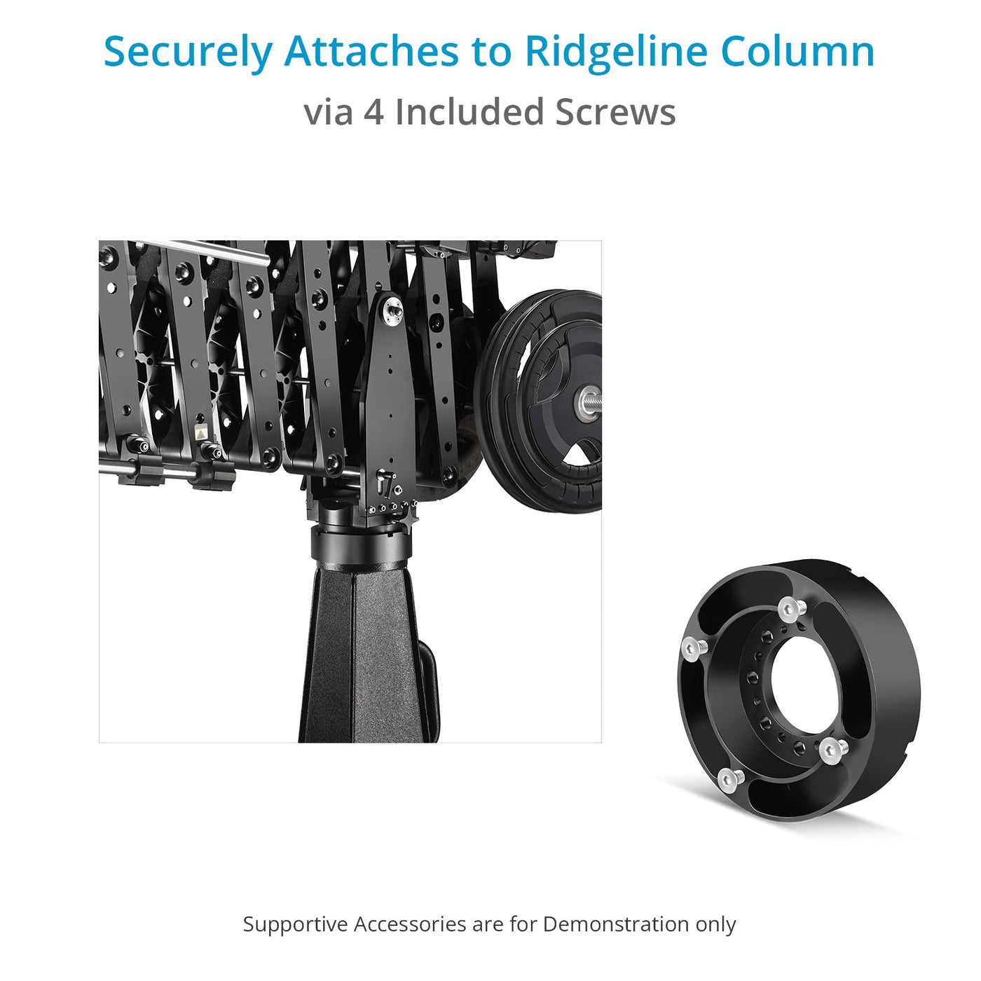 Proaim Mitchell Mounting Plate for SJ30 Scissor Camera Crane ...